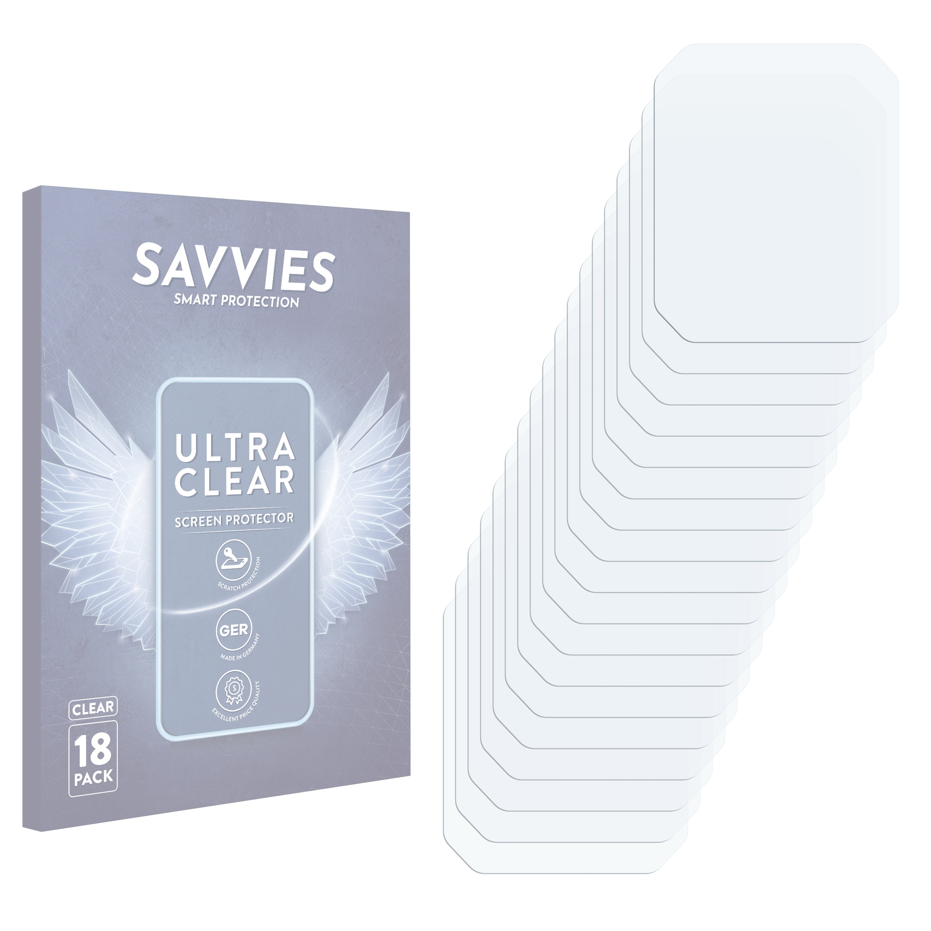 SAVVIES 18x klare Schutzfolie (für Rogbid Tank G2) | MediaMarkt