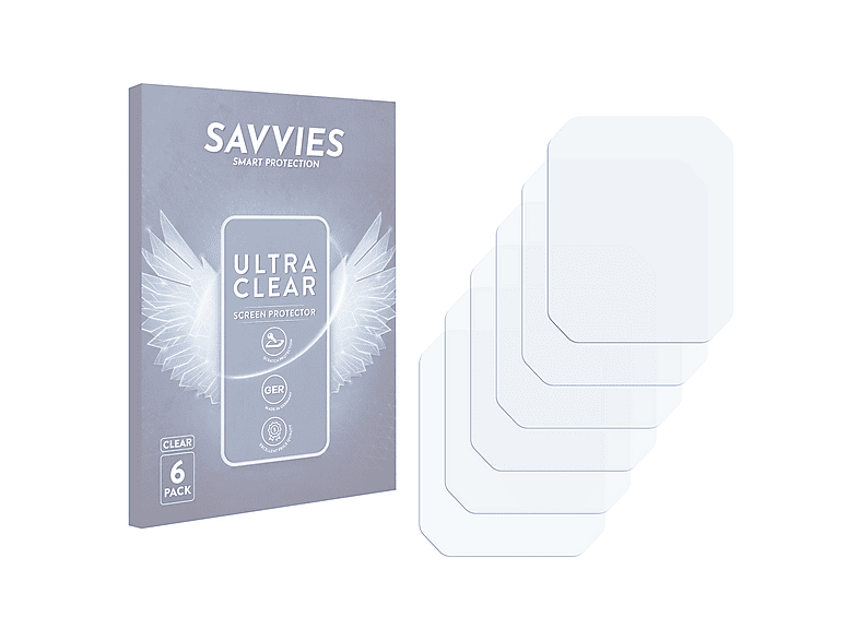 SAVVIES 6x klare Schutzfolie (für Rogbid Tank G2) | MediaMarkt