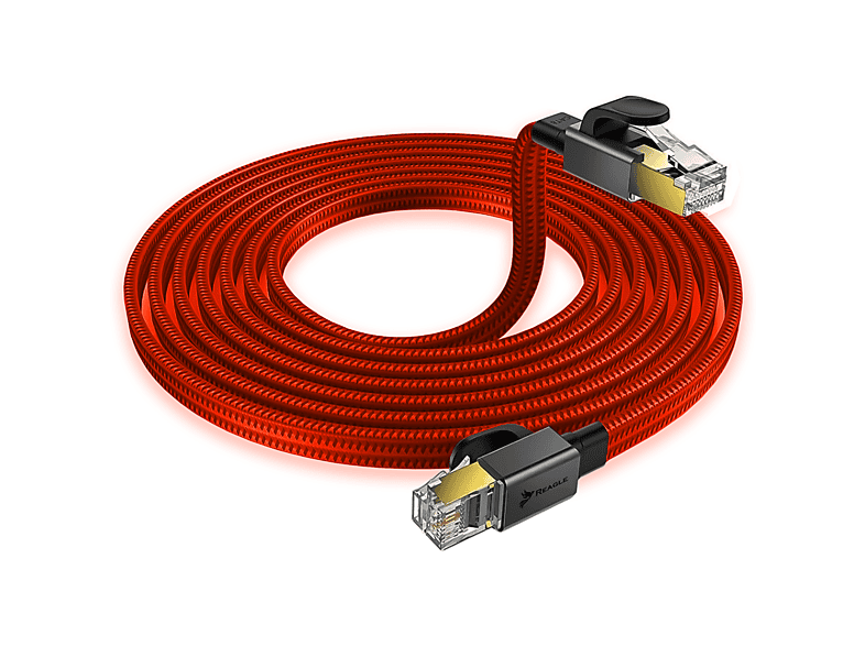 Cable de red | REAGLE LAN ETHERNET RJ45 Cat8 SFTP 40Gbps 2000Mhz 5M ...