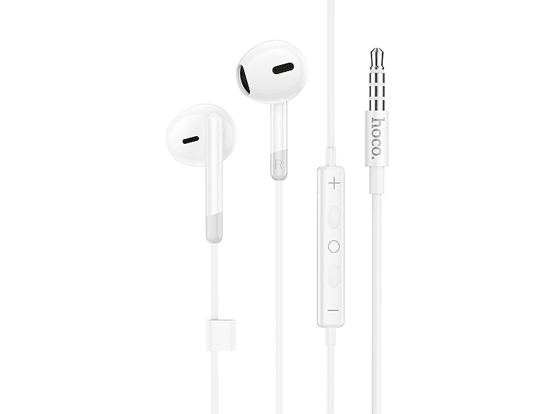 Auriculares de botón | HOCO M109, Intraurales, Blanco | MediaMarkt