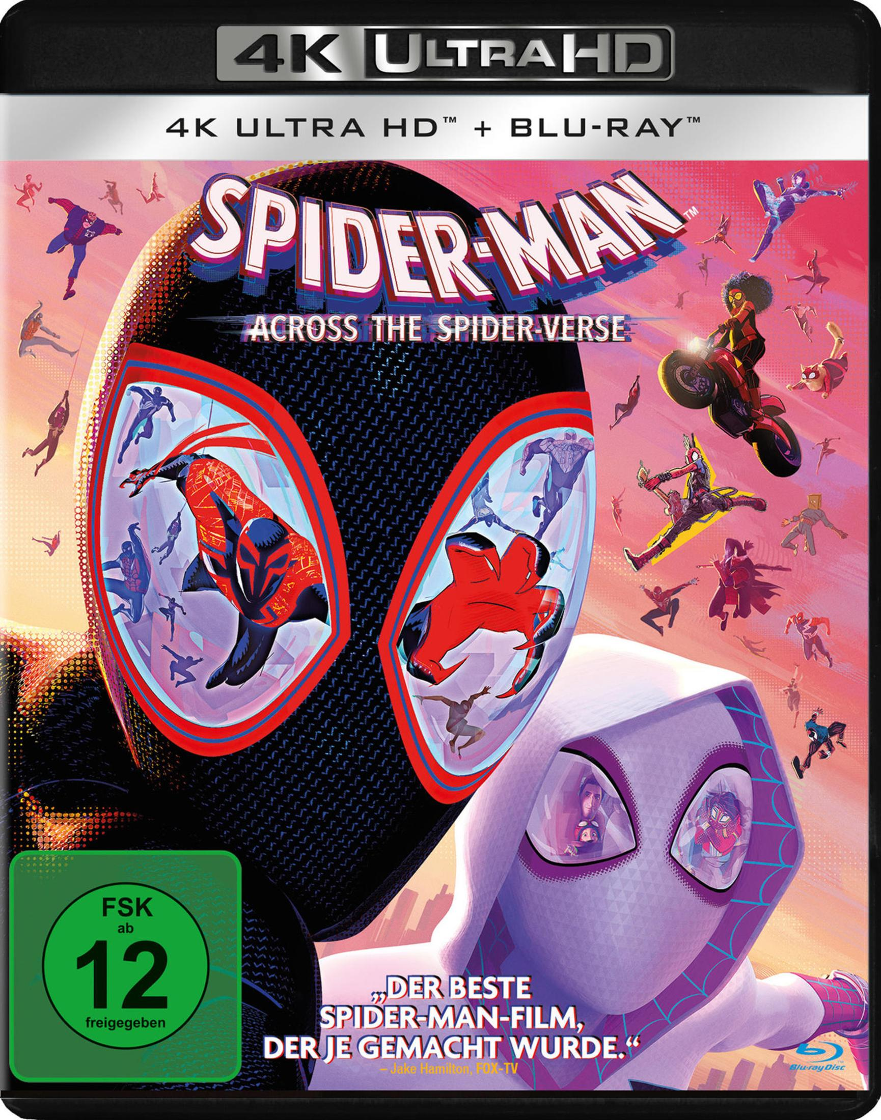 SPIDER-MAN: ACROSS THE SPIDER-VERSE 4K Ultra HD Blu-ray + Blu-ray ...