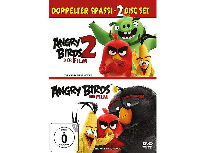 ANGRY BIRDS | DER FILM & ANGRY BIRDS 2 - DER FILM DVD | MediaMarkt