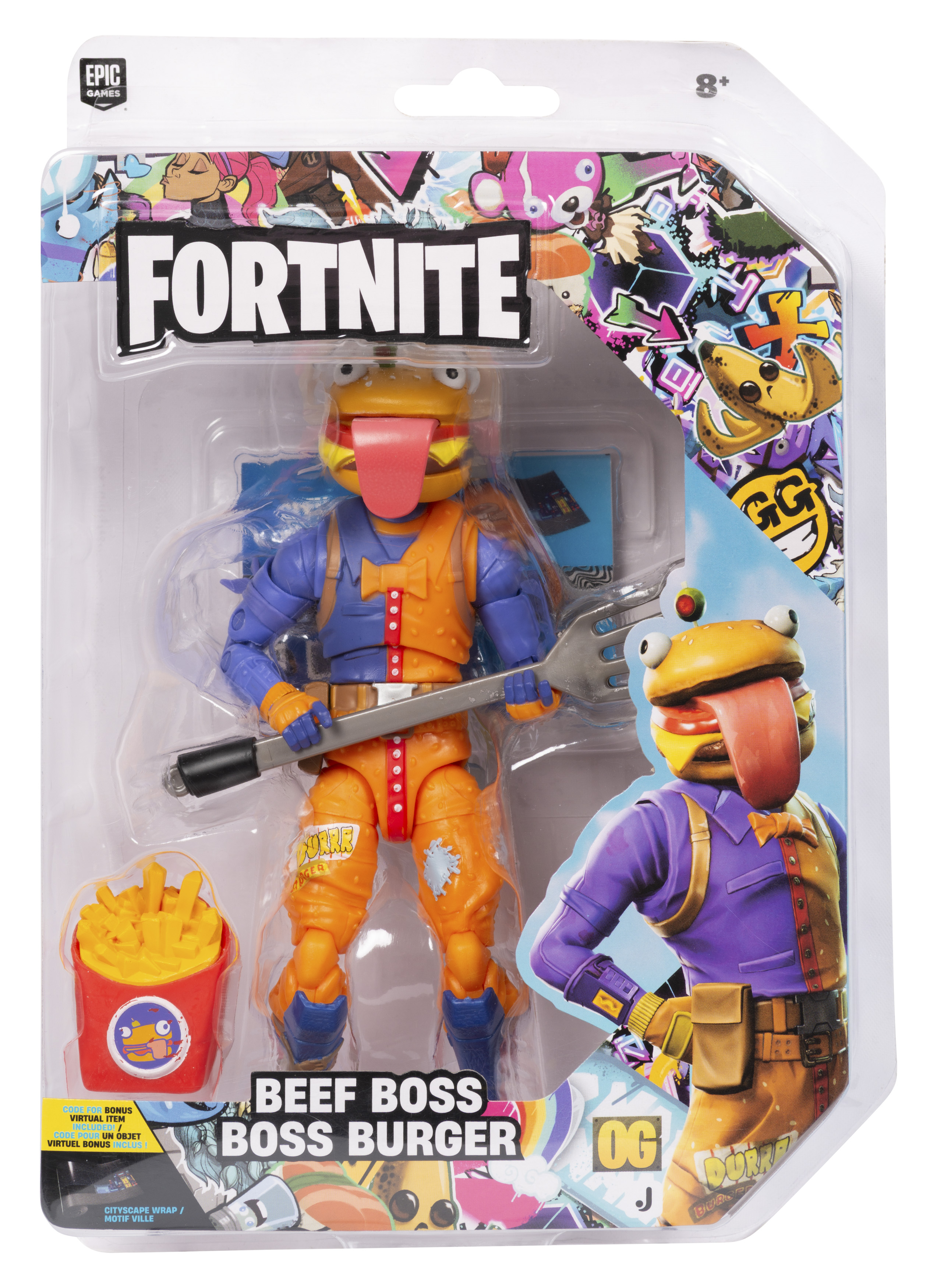 Fortnite | Figurine Beef Boss 15 cm | MediaMarkt