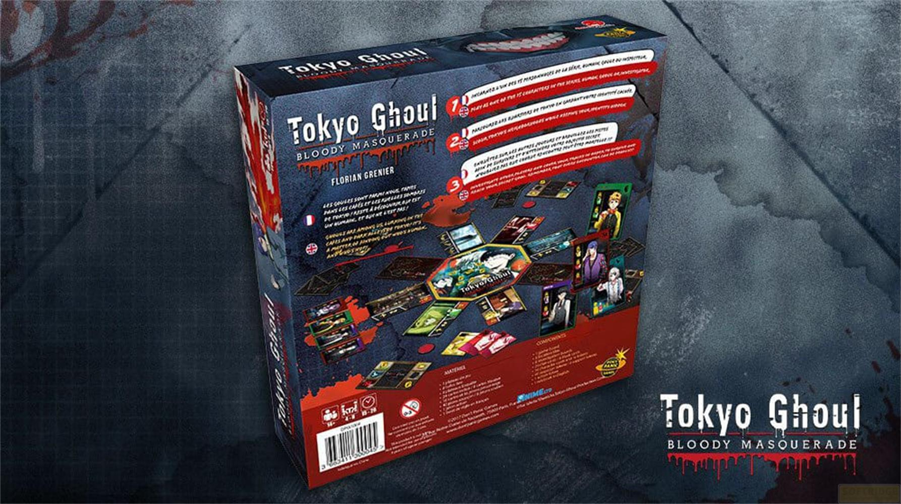 DON´T PANIC GAMES Tokyo Ghoul Kartenspiel Bloody Masquerade ...