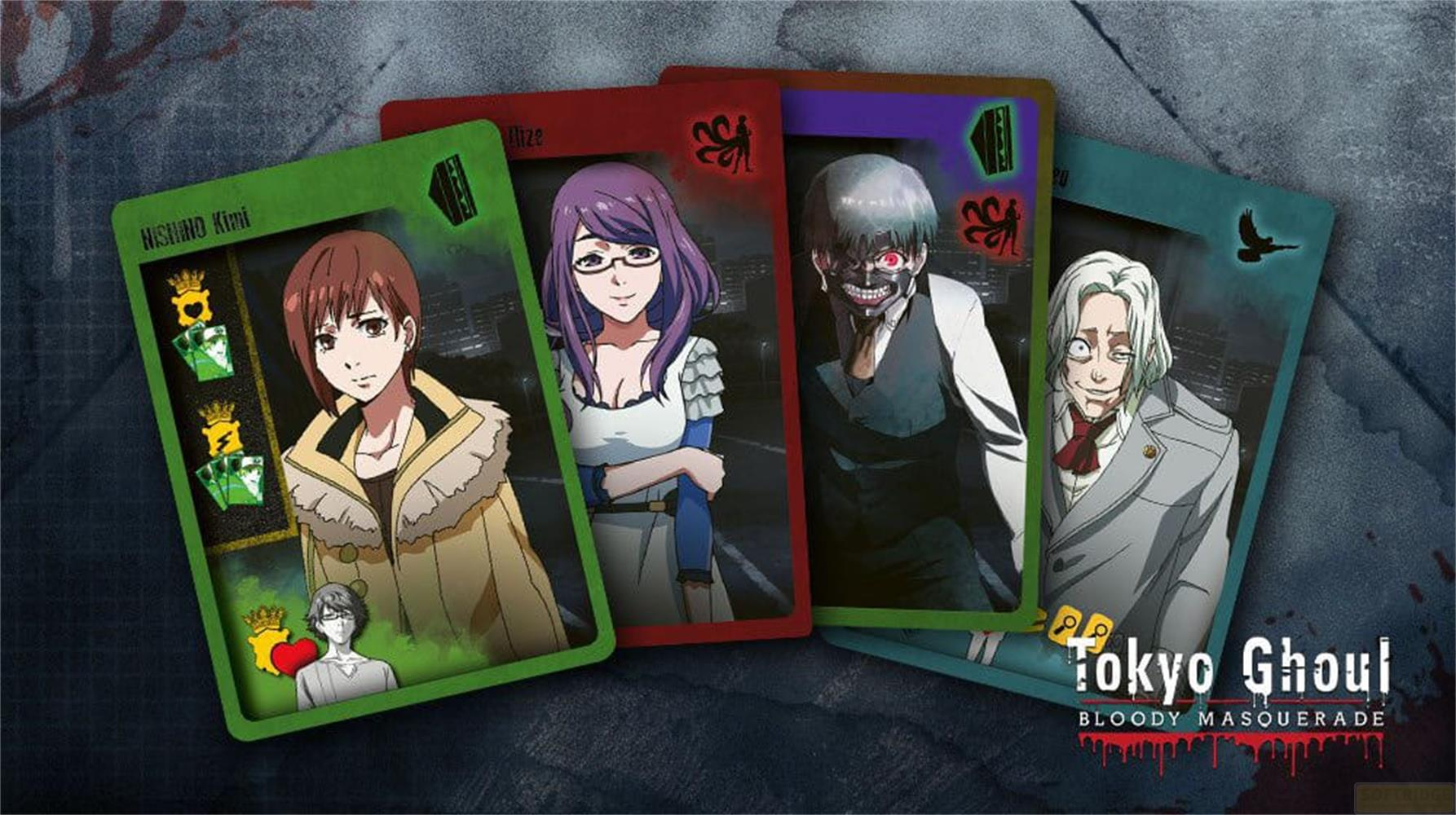 DON´T PANIC GAMES Tokyo Ghoul Kartenspiel Bloody Masquerade ...