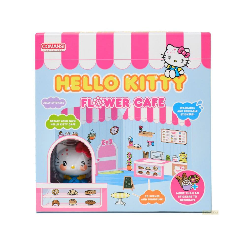 Hello Kitty and Friends Minifigur Sticker House Hello Kitty Flower Café ...