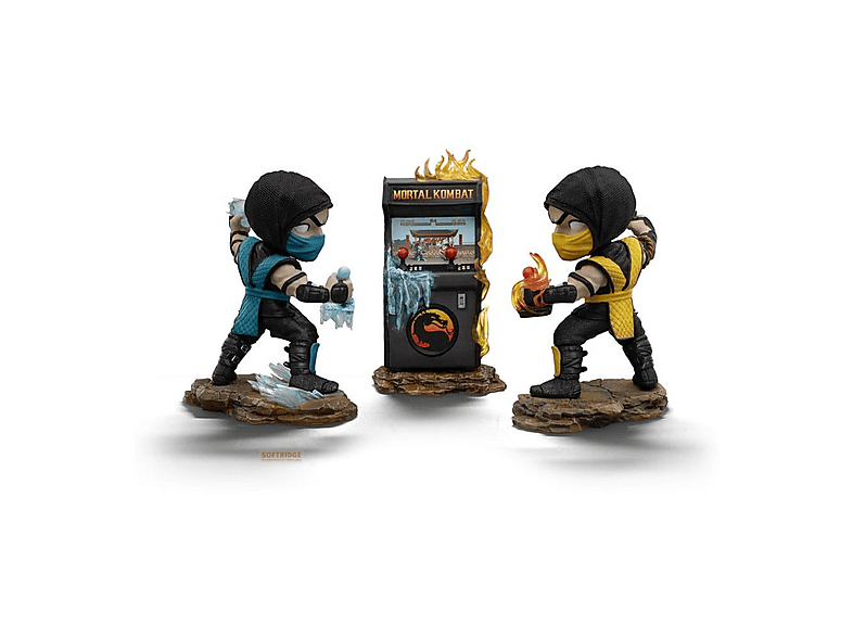 Mortal Kombat Mini Co. PVC Figuren Scorpion vs. Subzero Arcade Set 15 ...