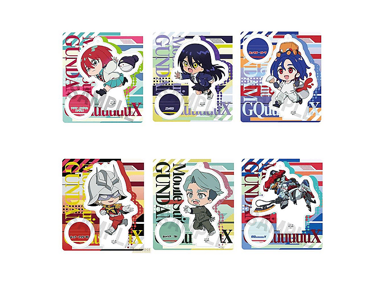 Mobile Suit Gundam GQuuuuuuX Acryl Figuren 9 cm Display (6) | MediaMarkt