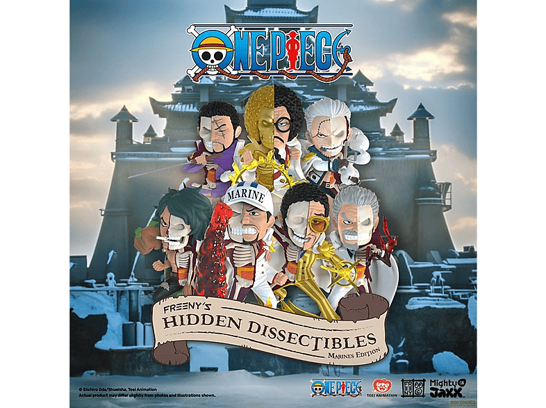 One Piece Freeny's Hidden Dissectables Marines Edition 4 inch Vinyl ...