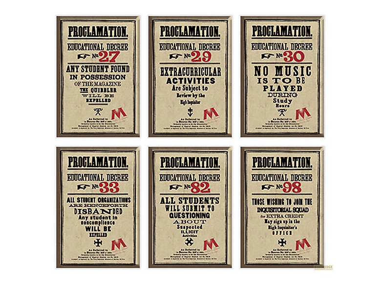 Aimant | Harry Potter - Proclamations | MediaMarkt