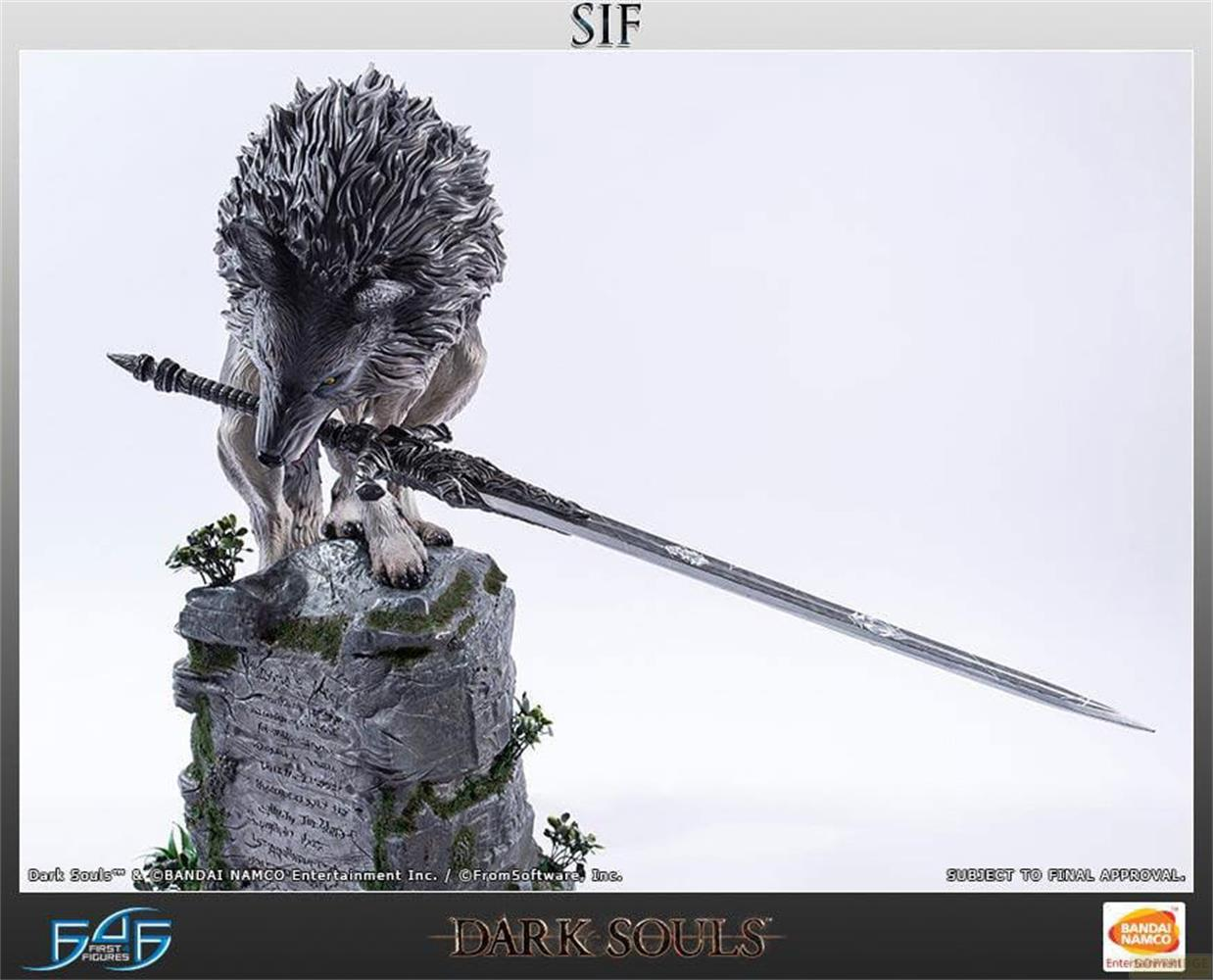 Dark Souls Statue Grosser Grauer Wolf Sif 64 cm | MediaMarkt