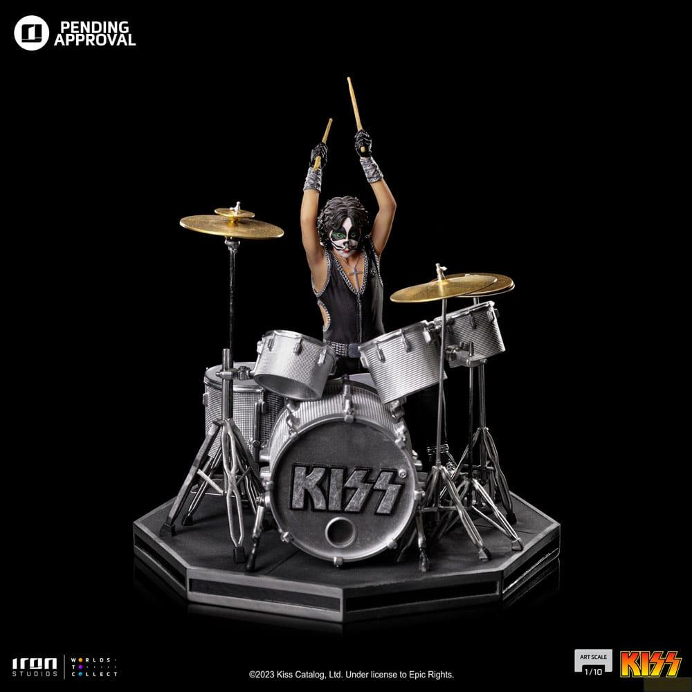 Kiss Art Scale 1/10 Peter Criss Limited Edtition 22 cm | MediaMarkt
