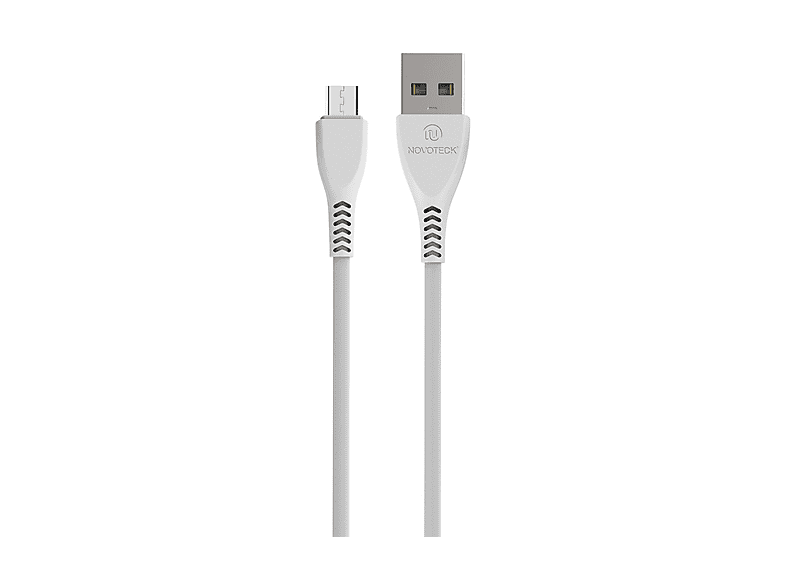 Cable USB a Micro USB | NOVOTECK S-001 Blanco, USB 2.0, Blanco | MediaMarkt