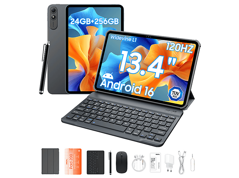Android tablet OSCAL PAD 200 z klawiaturą Szary | sprawdź cenę i opinie ...
