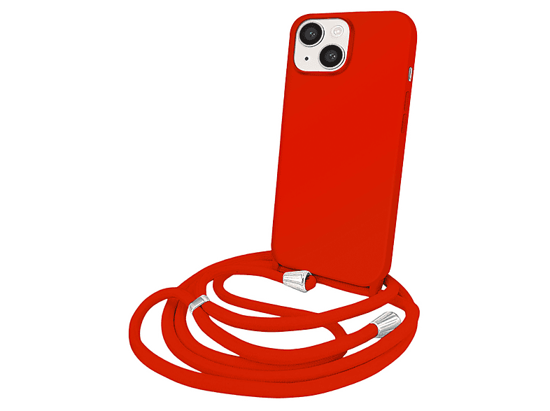 MOXIE COLORLACEIP14RED, Backcover, Apple, iPhone 14, Rot | SATURN