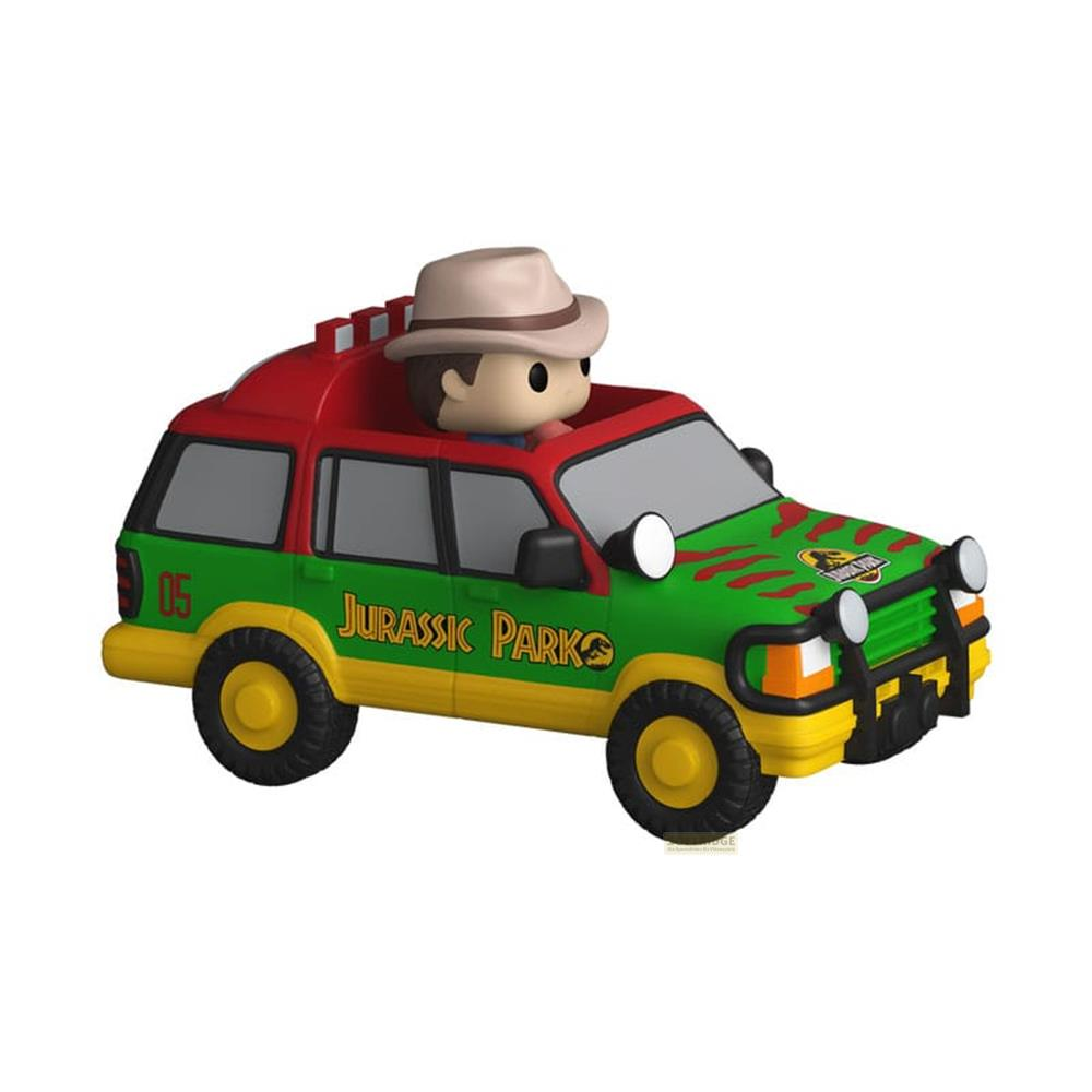 Jurassic Park Bitty POP! Ride Vinyl Figur Jurassic SUV w/Dr. G 2,5 cm ...