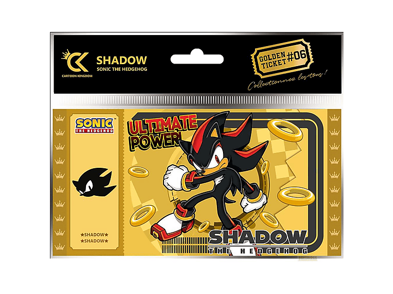 Sammlerticket | Golden Tickets Black Edition - Sonic the Hedgehog ...
