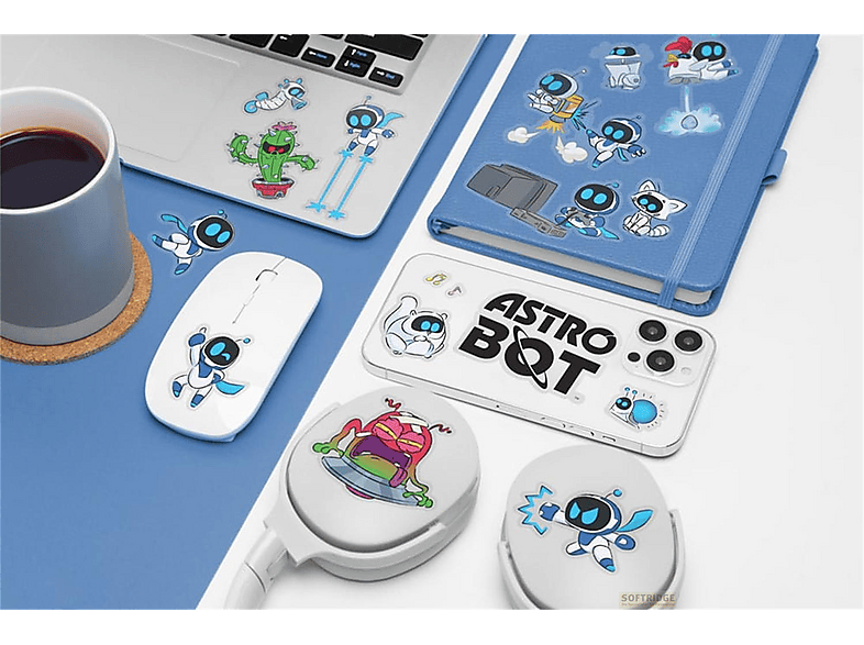 Astro Bot Vinyl Sticker Set Astro Bot | MediaMarkt