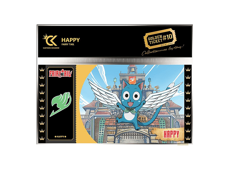 Sammlerticket | Golden Tickets Black Edition - Fairy Tail - Happy ...