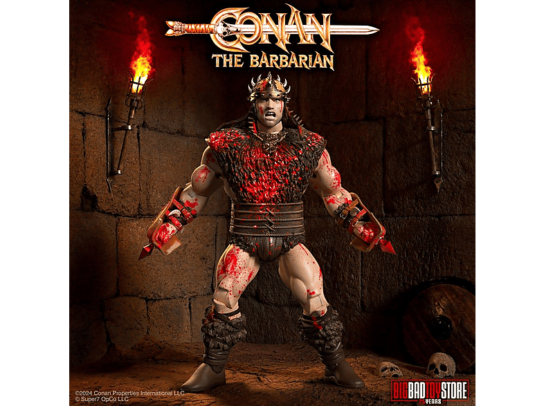 Conan der Barbar Ultimates Actionfigur Conan Blood Soaked Pit Fighter ...