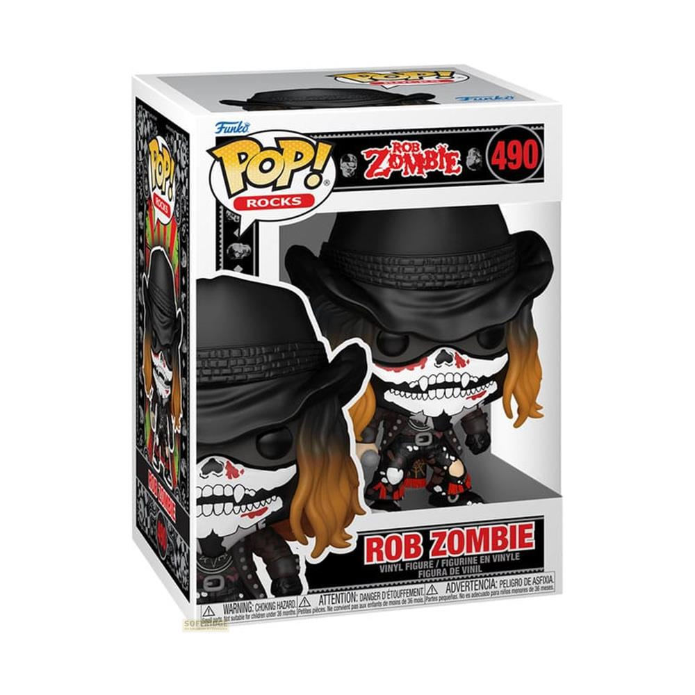 Rob Zombie POP! Rocks Vinyl Figur Rob Zombie w/Bandana 9 cm | MediaMarkt