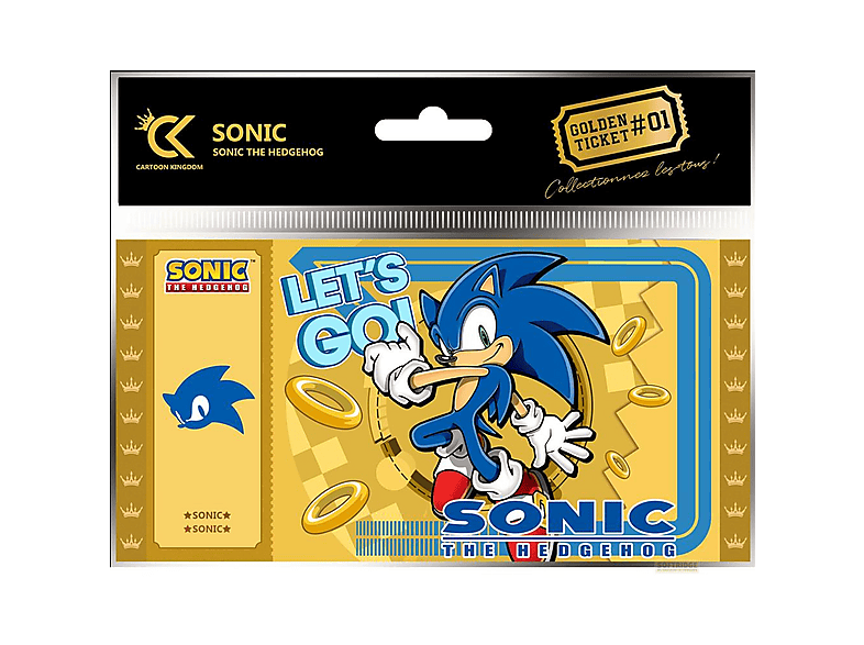 Sammlerticket | Golden Tickets Black Edition - Sonic the Hedgehog ...