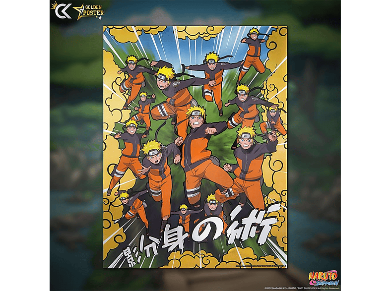 Poster | Naruto - Kage Bunshin no Jutsu - Naruto Uzumaki | MediaMarkt