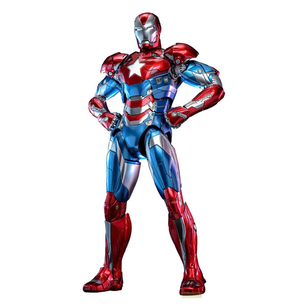 Marvel Comic Diecast Masterpiece Actionfigur 1/6 Iron Patriot Hot Toys ...