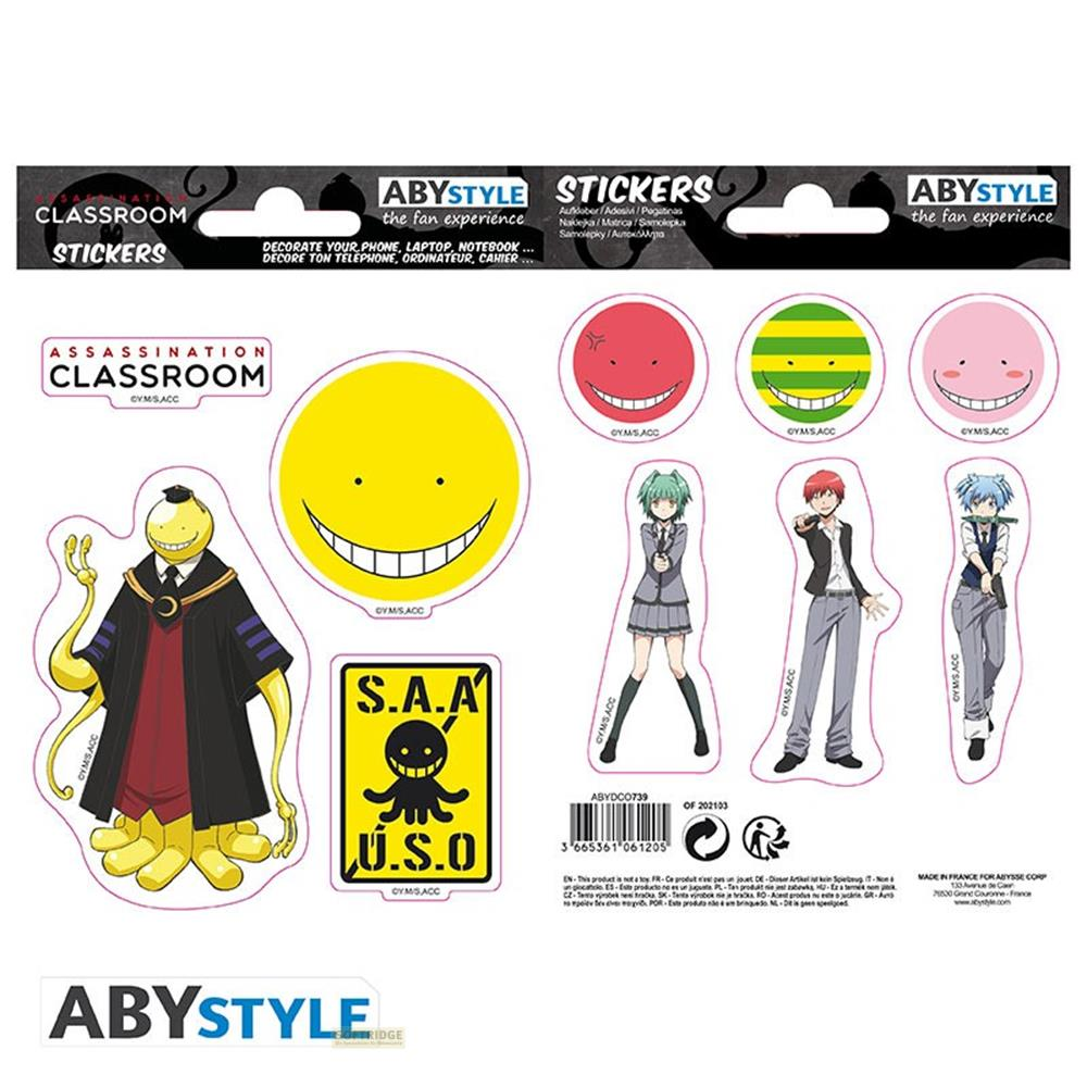 Aufkleber | Stickers - Assassination Classroom - Koro Stickers | MediaMarkt