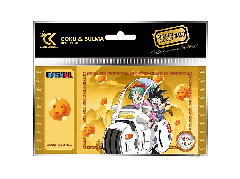 Sammlerticket | Golden Tickets Black Edition - Dragon Ball - Goku ...