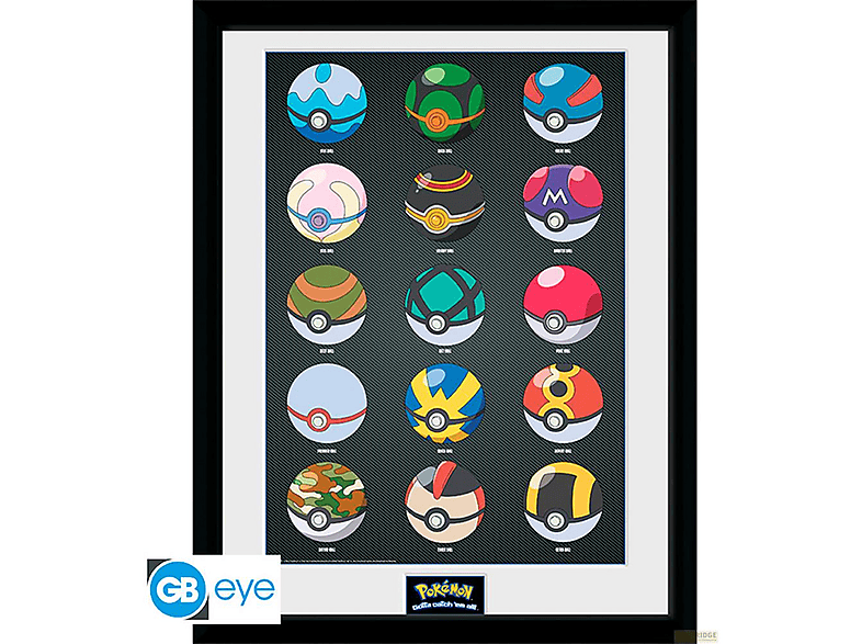 POKEMON | Framed print "Pokeballs" | MediaMarkt