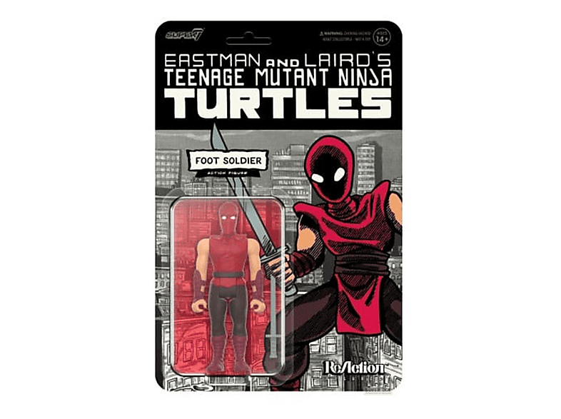 Teenage Mutant Ninja Turtles ReAction Actionfigur Wave 11 Foot Soldier ...