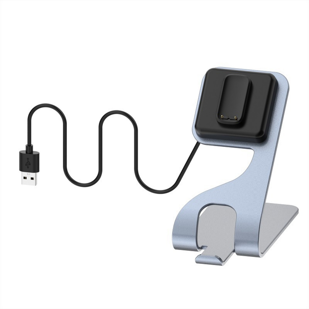 ALLGOODSBRAND USB-Ladestation – mit Standfunktion, Ladegerät, Fitbit ...