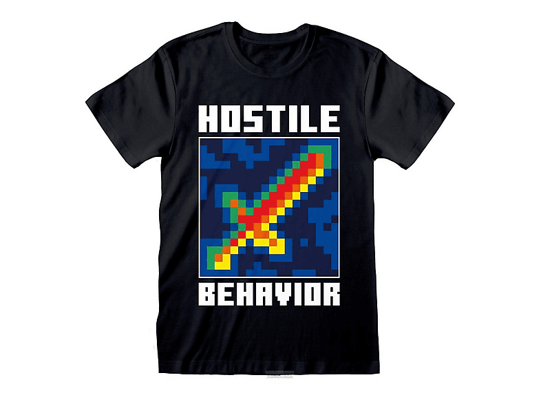 Minecraft T-Shirt Hostile Behavior Grösse S | MediaMarkt