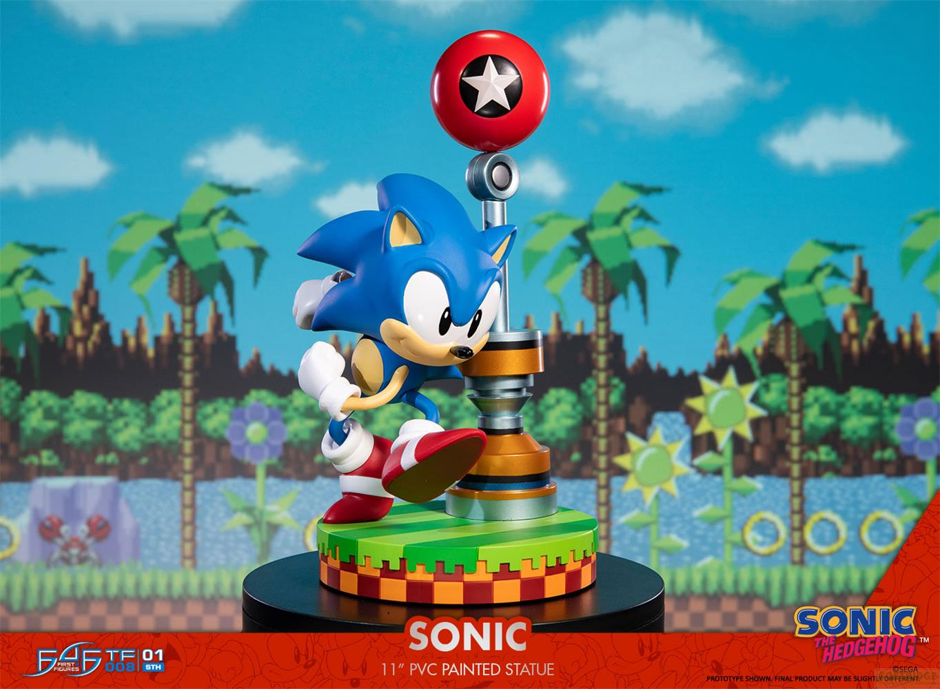 Statue | Sonic the Hedgehog - Running at save point | MediaMarkt
