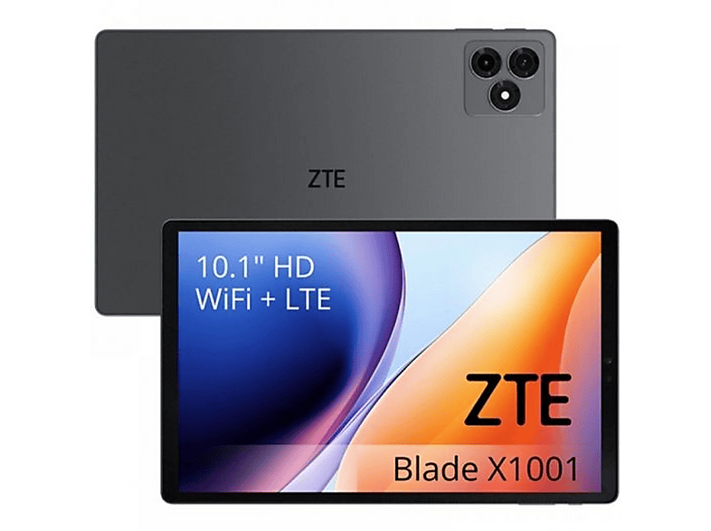 ZTE Tab Blade X1001, 64 GB, Gris, 10,1 ", 4 GB RAM, Unisoc T606 Octa ...