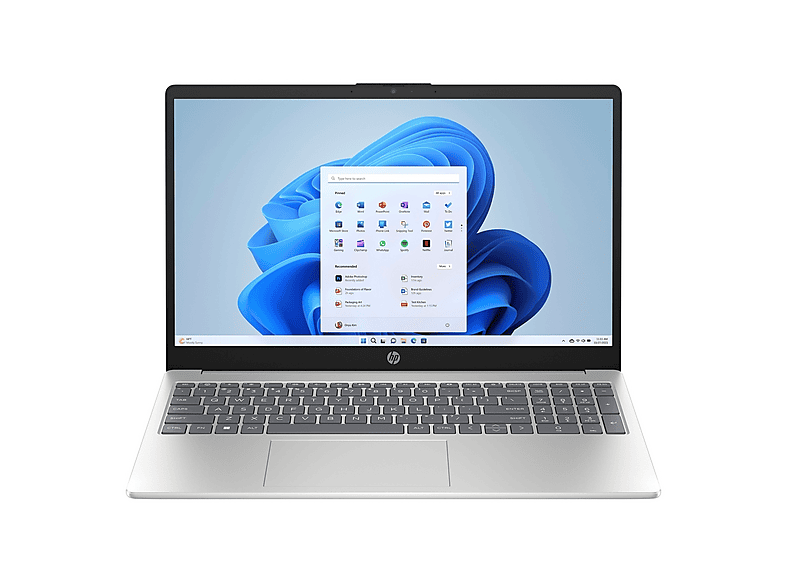 Portátil | HP 15-fd0329ns, 15,6 ", Intel N100, 8 GB RAM, 256 GB SSD ...