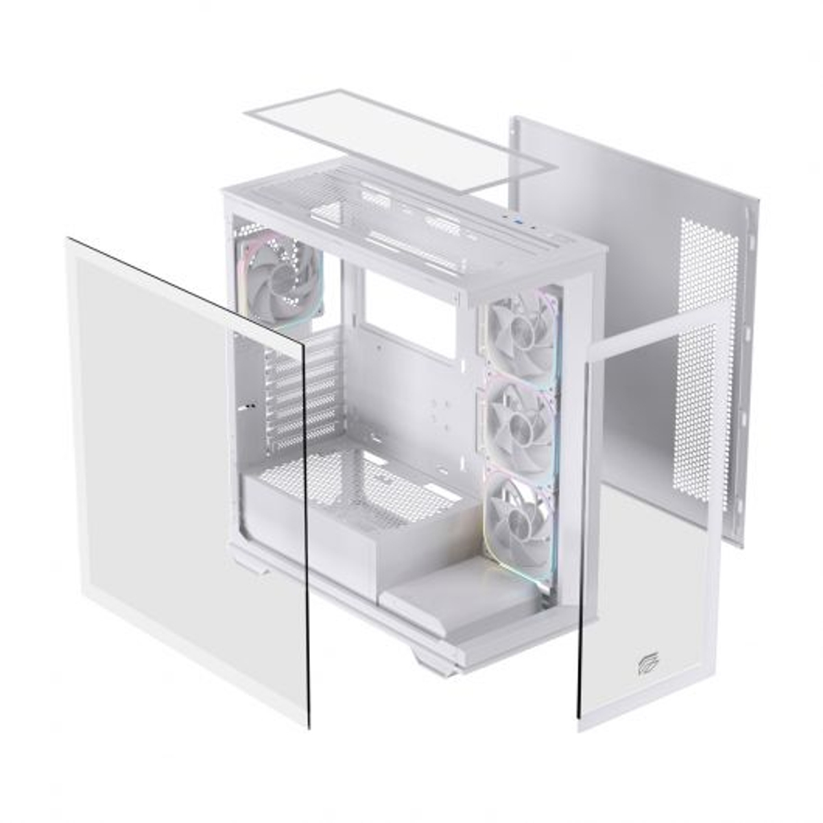 Chasis PC | Prisma S700 RGB 1 C COMPANY, Blanco | MediaMarkt