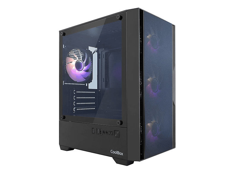 Chasis PC | GM220 Fusion 100% PEAKPOWER, Negro | MediaMarkt