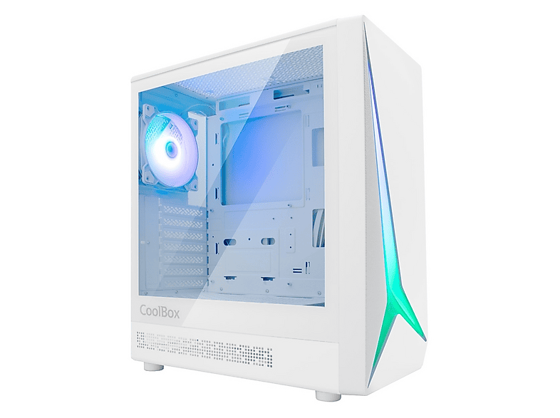 Chasis PC | GA450 Star Light 100% PEAKPOWER, Blanco | MediaMarkt