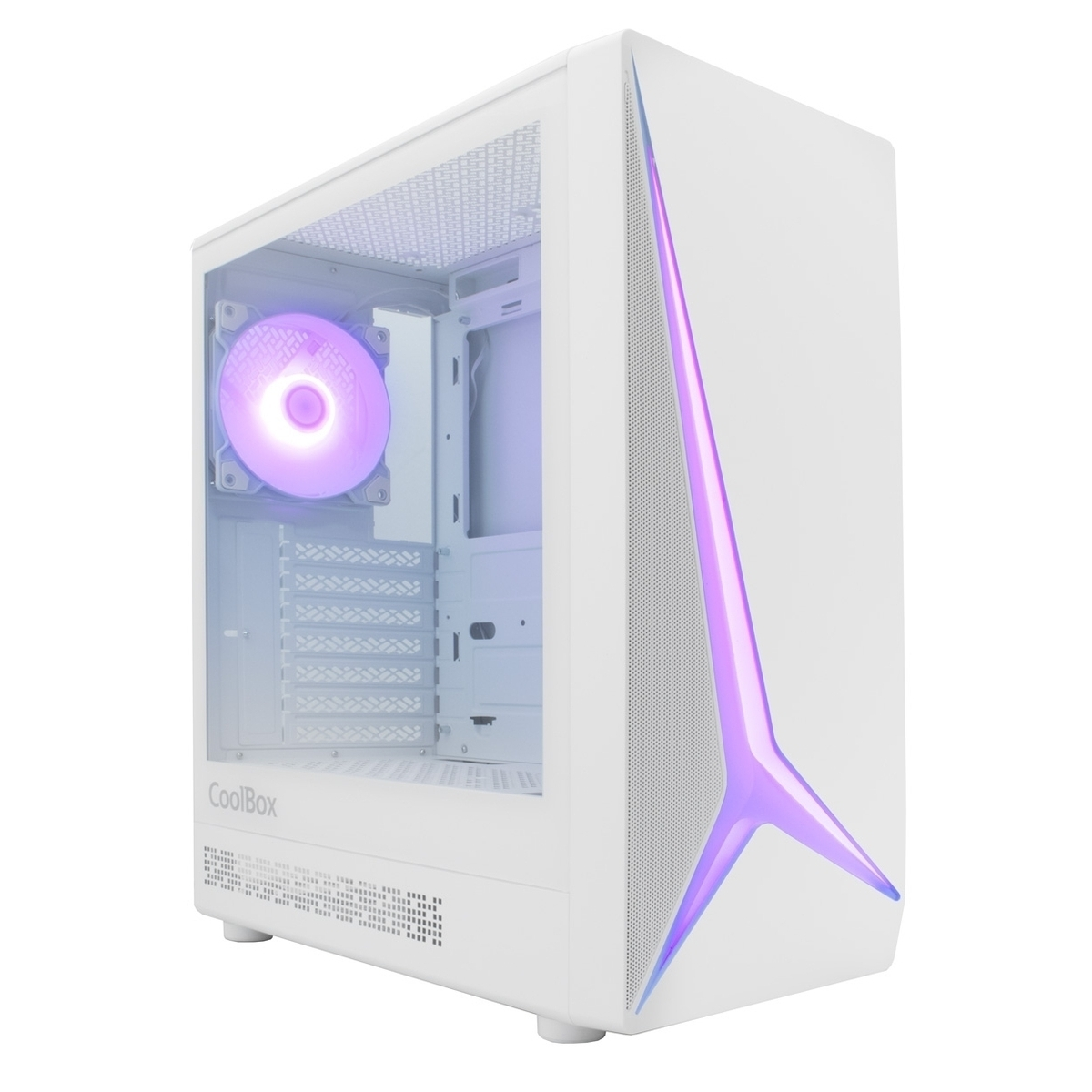 Chasis PC | GA450 Star Light 100% PEAKPOWER, Blanco | MediaMarkt
