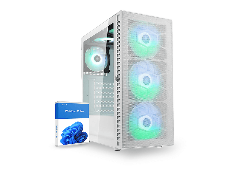 DCL24 Gamer PC Ryzen 7 5700X, RX9060XT 8GB, Gaming PC mit AMD Ryzen™ 7 ...