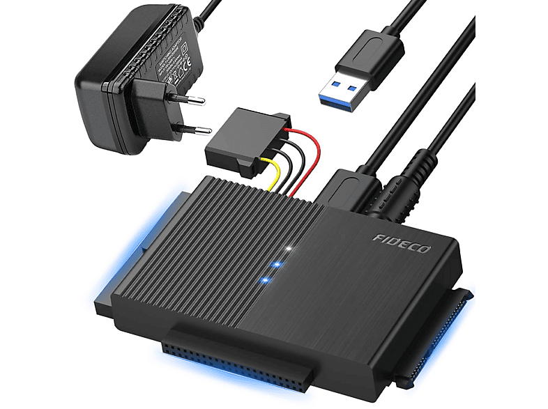 REAGLE LAUFWERK BRIDGE USB 3.1 SATA III IDE 16TB Adapter, Schwarz ...