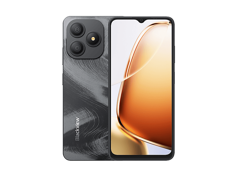 BLACKVIEW WAVE 9C, Negra, Móvil Android, 128 GB, 4 GB RAM, 6,56 ", T603 ...