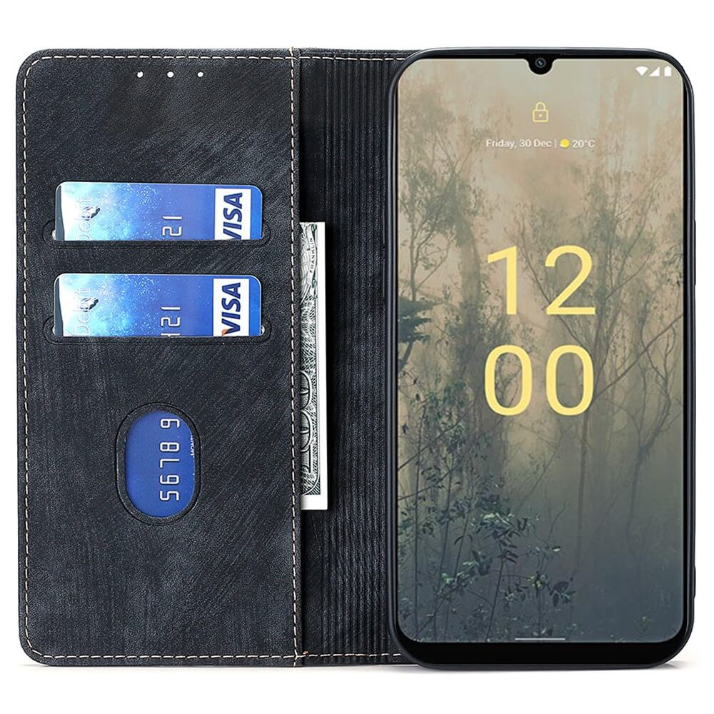 COVER-DISCOUNT Stand Flip Case, Bookcover, Nokia, C31, Schwarz | MediaMarkt