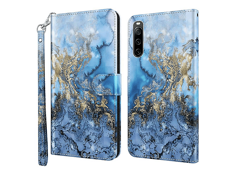 COVER-DISCOUNT Leder Etui Hülle, Bookcover, Sony, Xperia 10 IV ...