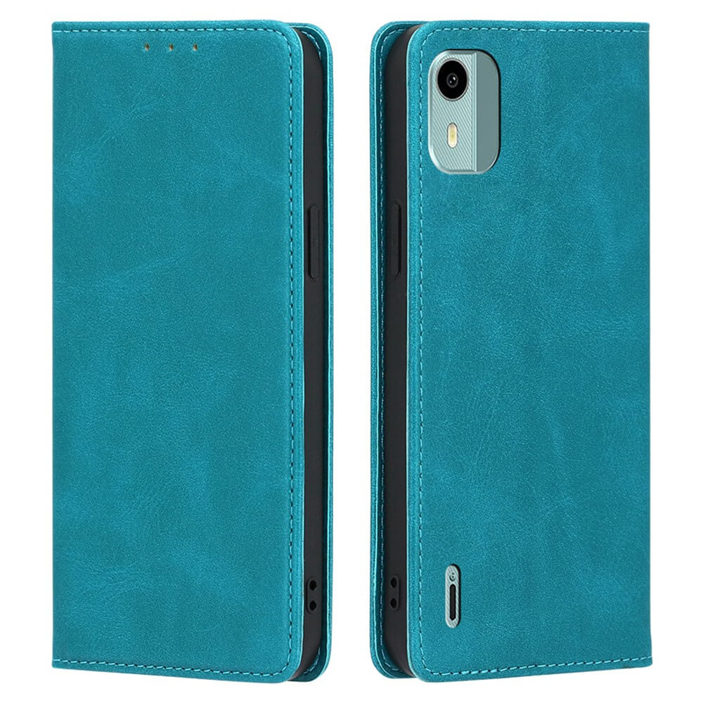 COVER-DISCOUNT Stand Flip Case, Bookcover, Nokia, C12, Blau | MediaMarkt