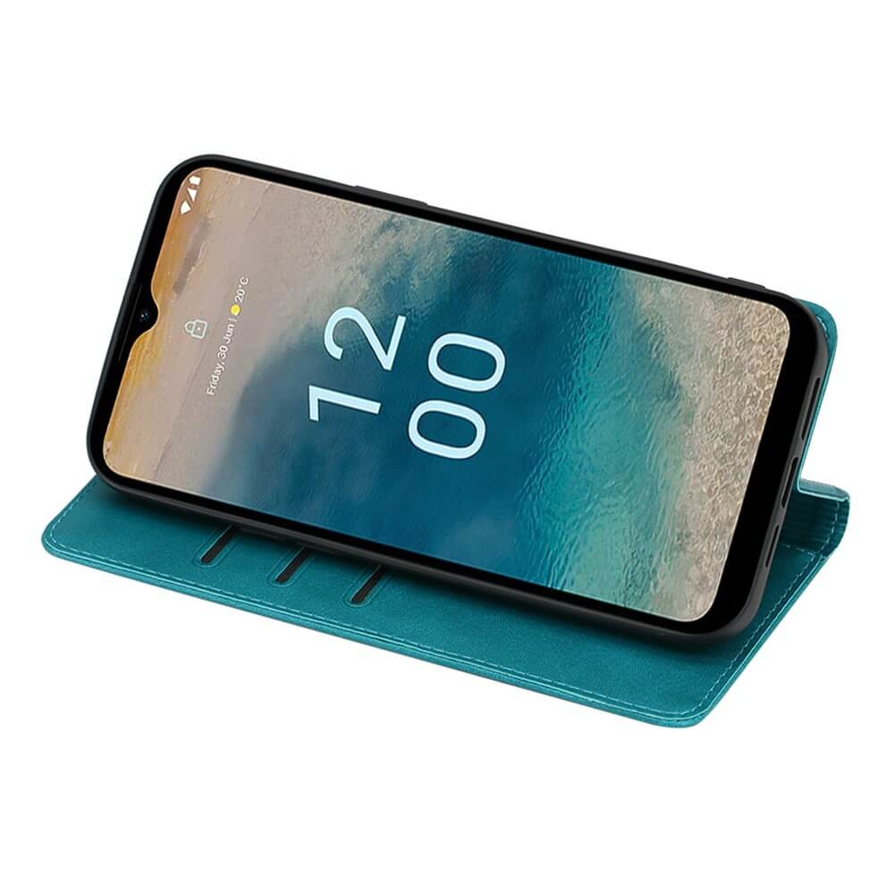 COVER-DISCOUNT Stand Flip Case, Bookcover, Nokia, C12, Blau | MediaMarkt