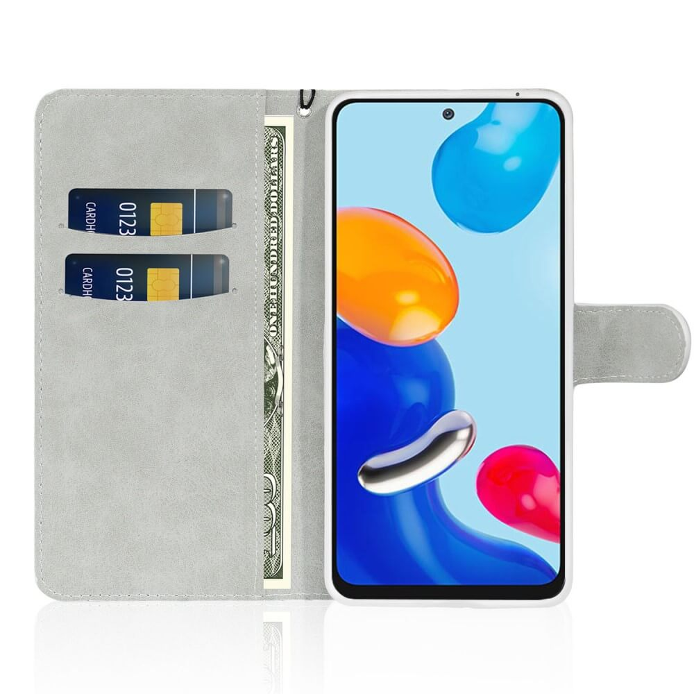 COVER-DISCOUNT Leder Hülle Glitter, Bookcover, Xiaomi, Redmi Note 11 ...
