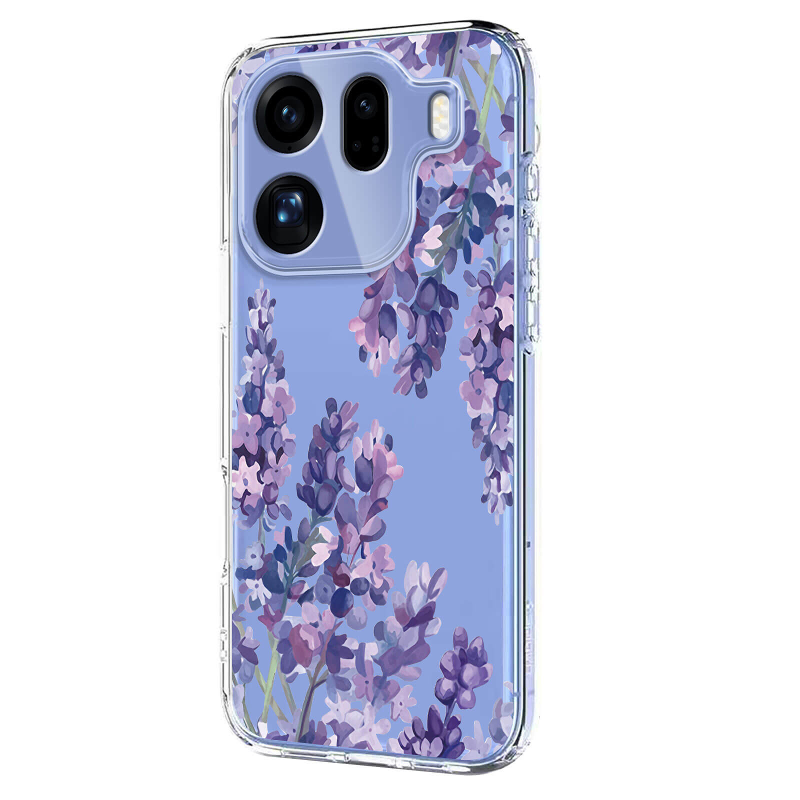 COVER-DISCOUNT Silikon Gummi Hülle Blumen, Backcover, OnePlus, OPPO ...